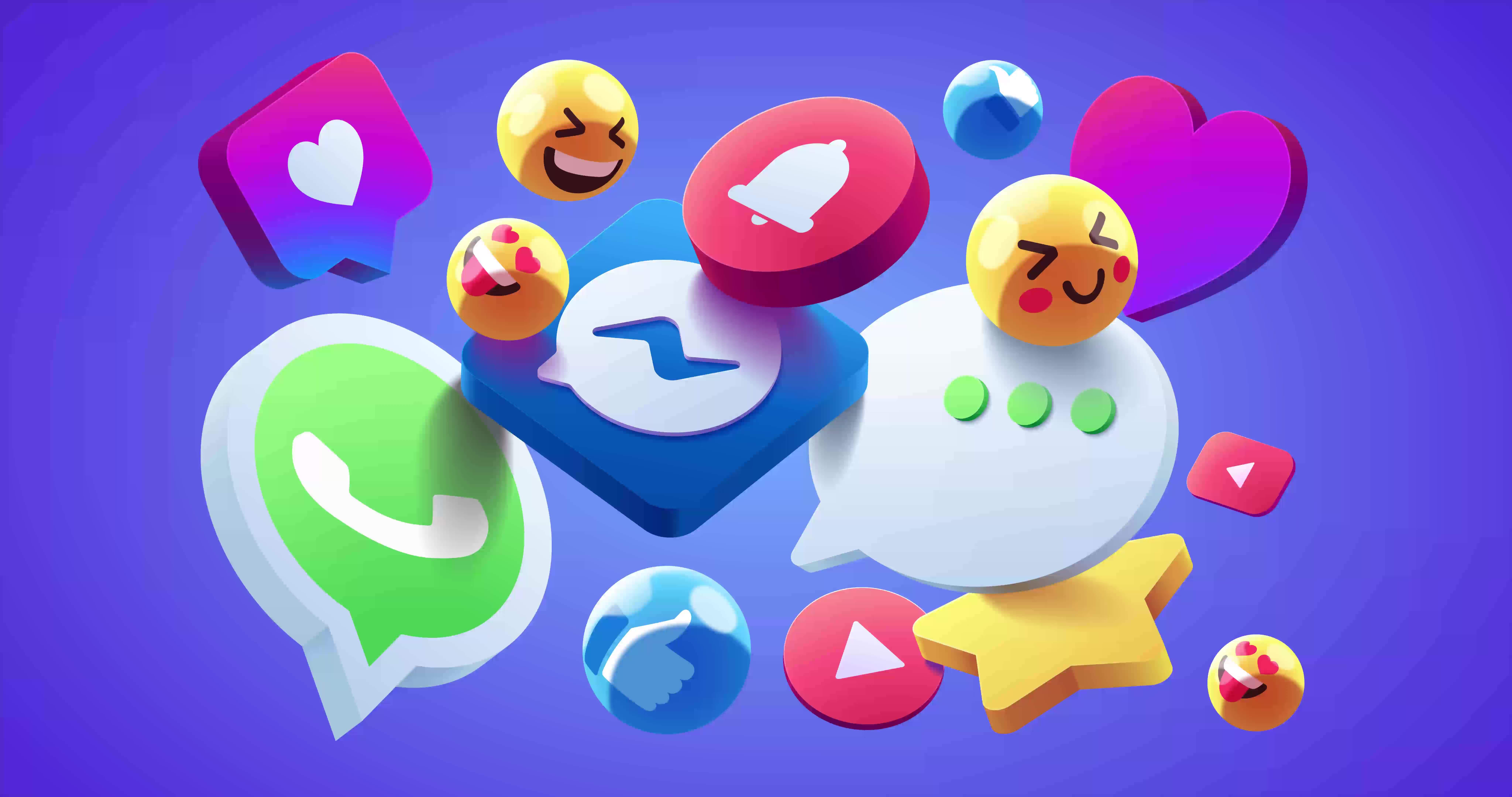 Social Media 3D Icons Animation 47387737 Stock Video at Vecteezy Social Media 3D Icons Animation 47387737 Stock Video at Vecteezy