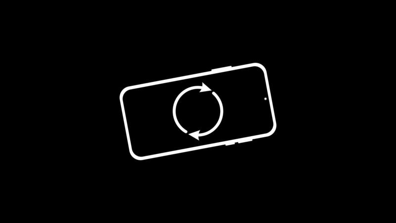 Rotate Your Phone Icon Animation Alpha Channel. Transparent Background. 4K Resolution 47387869 ...