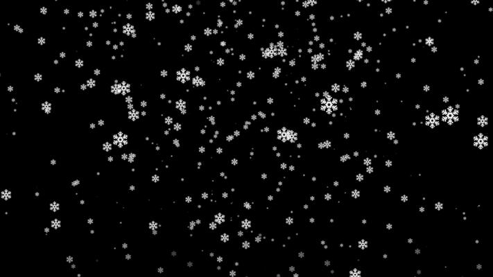 Slow Snow Overlay Stock Video Footage for Free Download