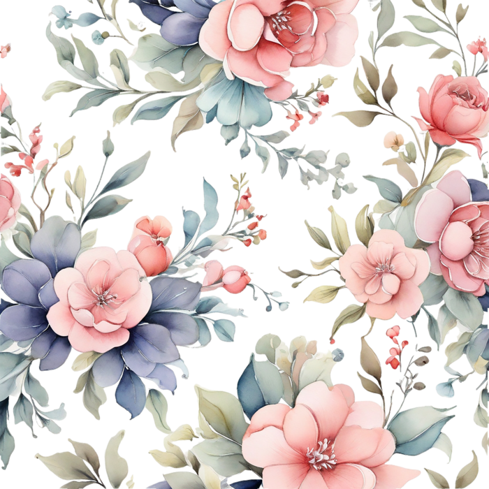 Floral Pattern Background PNGs for Free Download