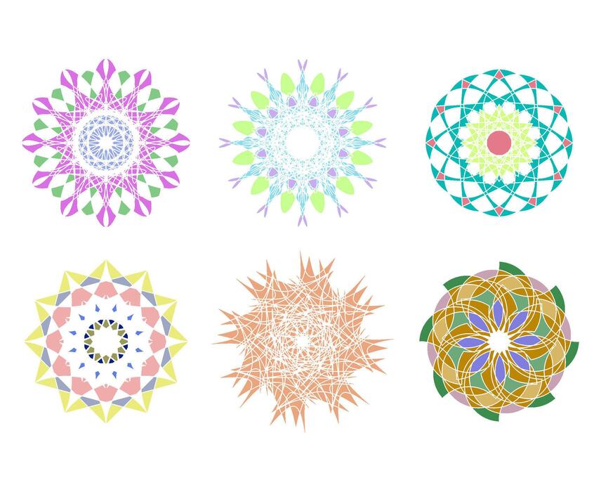Intricate Mandala Vector Art, Icons, and Graphics for Free Download
