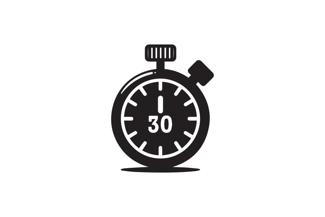 30 Seconds Timer Vector Art, Icons, and Graphics for Free Download