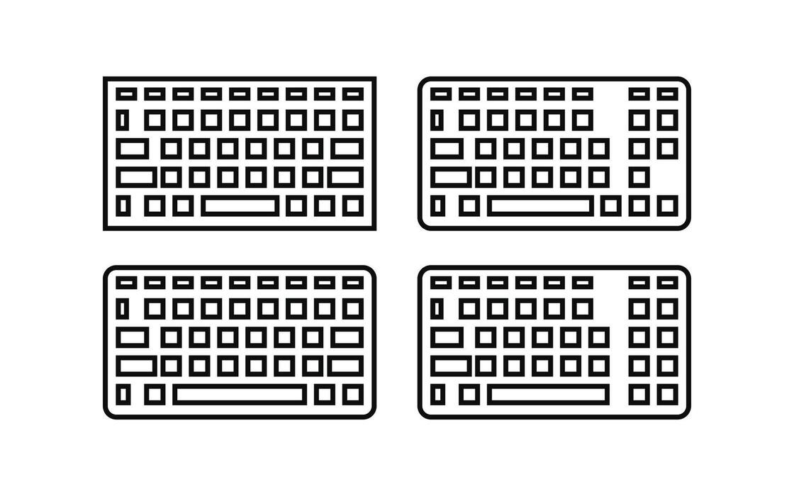 Keyboard Layout Vector Art, Icons, and Graphics for Free Download