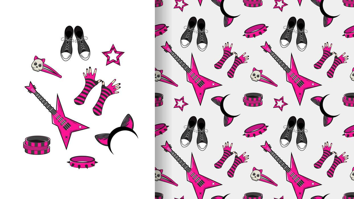 Rock And Roll Border Vector Art, Icons, and Graphics for Free Download