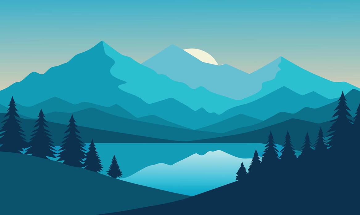 Nature Landscape Vector Art, Icons, and Graphics for Free Download