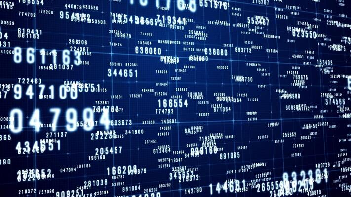 Numbers Background Stock Video Footage for Free Download