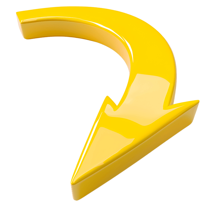 Yellow Arrow Png PNGs for Free Download