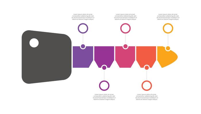 Chain Infographic Vector Art, Icons, and Graphics for Free Download