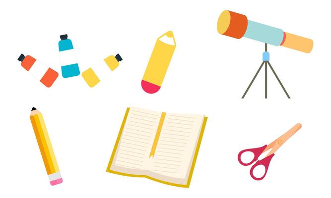 Classroom Objects Vector Art Icons And Graphics For Free Download