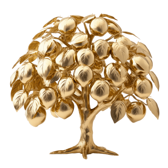 Gold Tree PNGs for Free Download