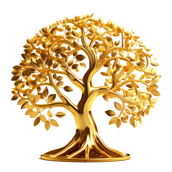 Golden Tree PNGs for Free Download