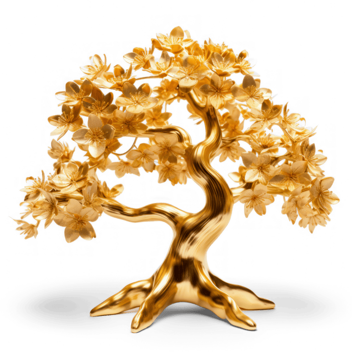 Gold Tree PNGs for Free Download