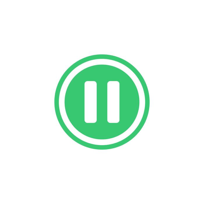 Pause Logo Vector Art, Icons, and Graphics for Free Download