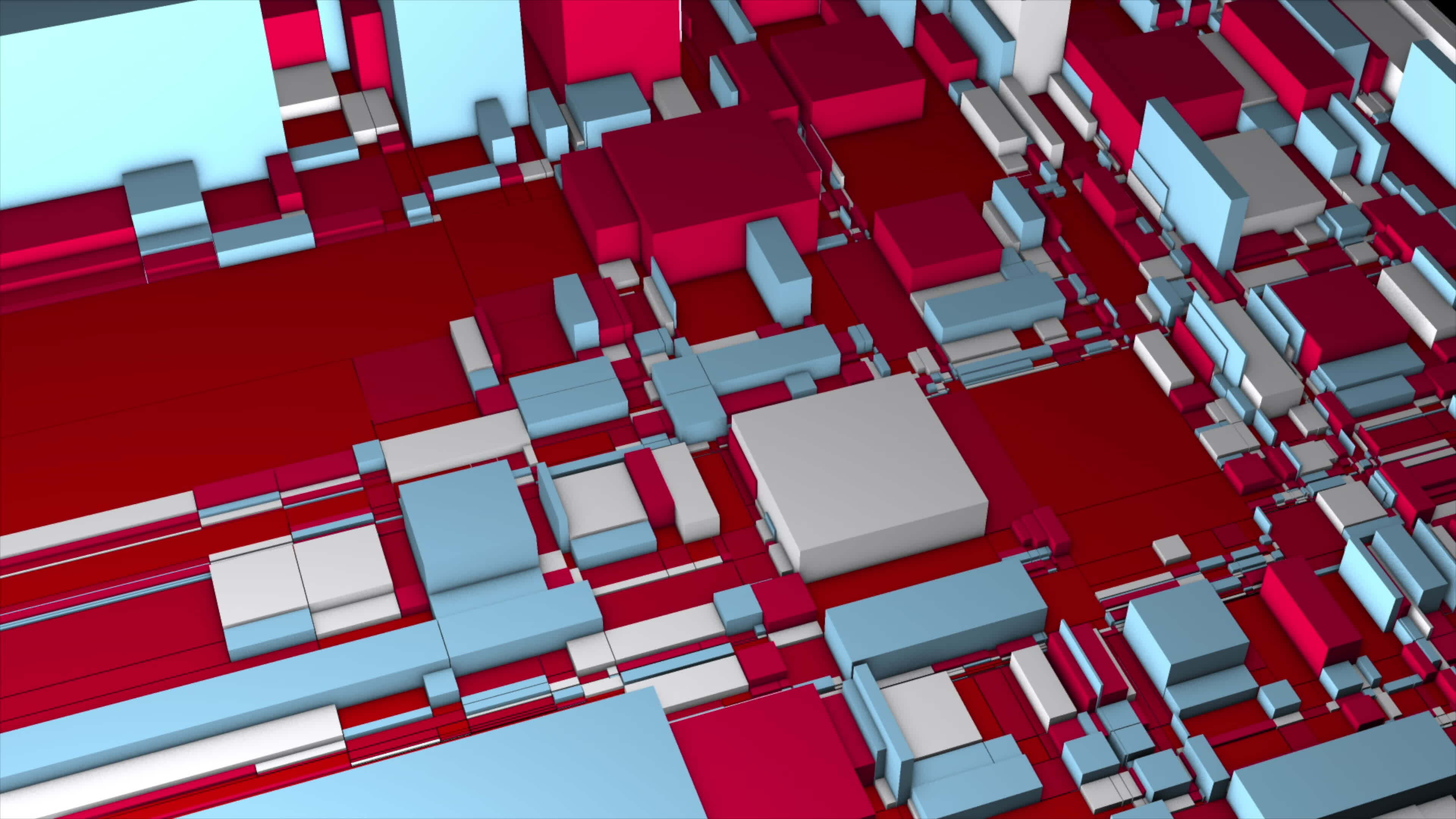 Colorful cubes on 3d surface. Motion. 3D projection of chip with ... Colorful cubes on 3d surface. Motion. 3D projection of chip with ...