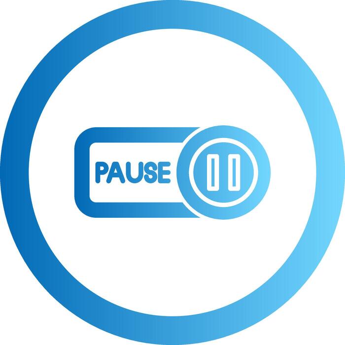 Pause Logo Vector Art, Icons, and Graphics for Free Download