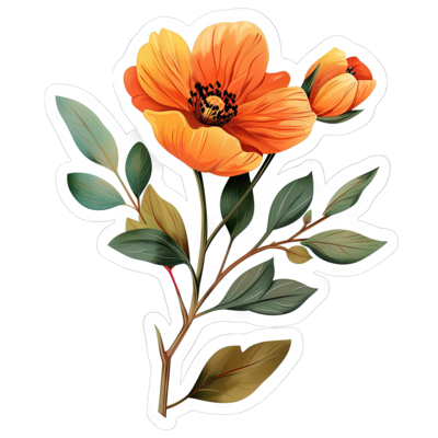 Stickers Flores Png Para Descargar Gratis