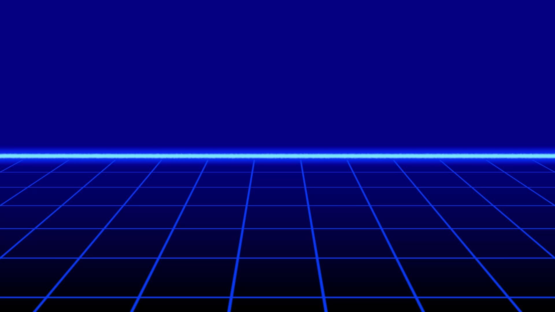 Retro Futuristic Blue Grid Background Animation 47550697 Stock Video at Vecteezy
