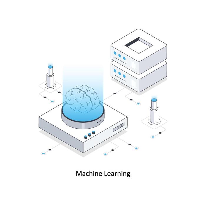 Machine Learning Background Vector Art, Icons, and Graphics for Free ...