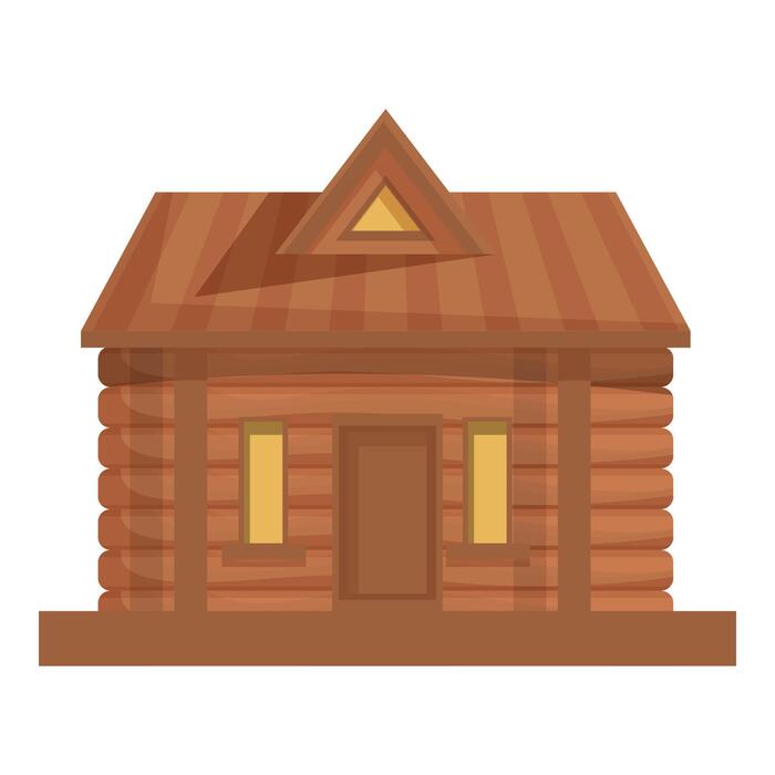 Log Cabin Vector Art, Icons, and Graphics for Free Download
