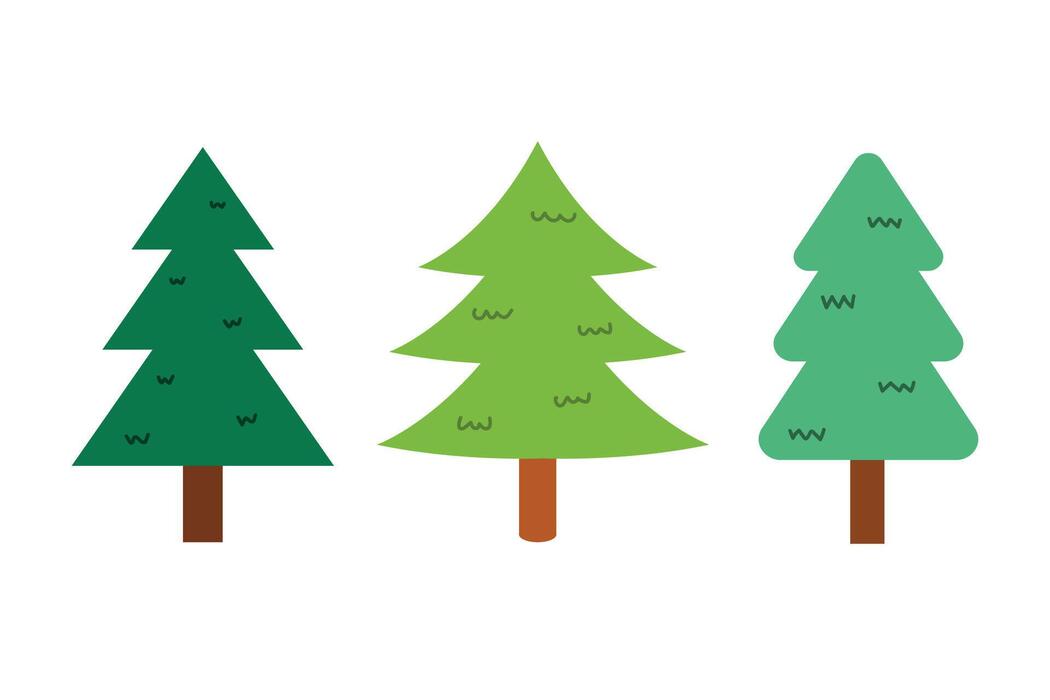 Pine Tree Line Vector Art, Icons, and Graphics for Free Download