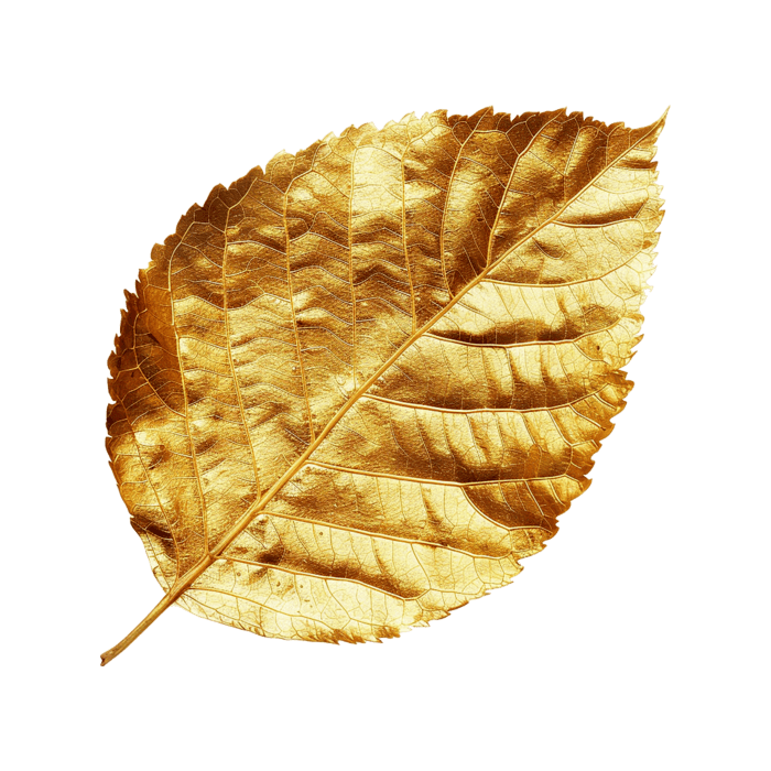 Tree Leaves Gold PNGs for Free Download