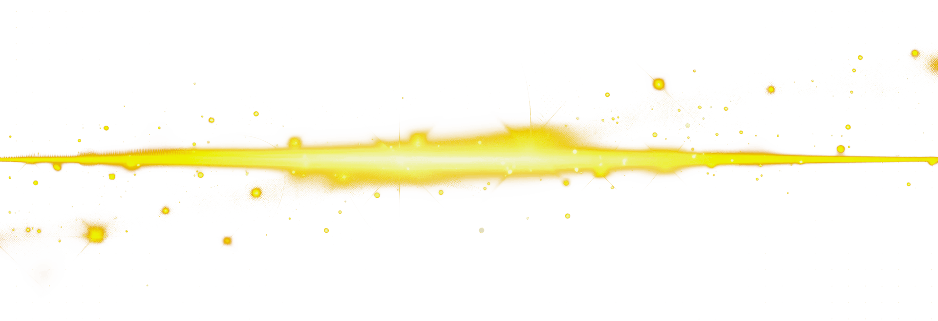 Yellow Glow Flare Light Effect PNGs for Free Download