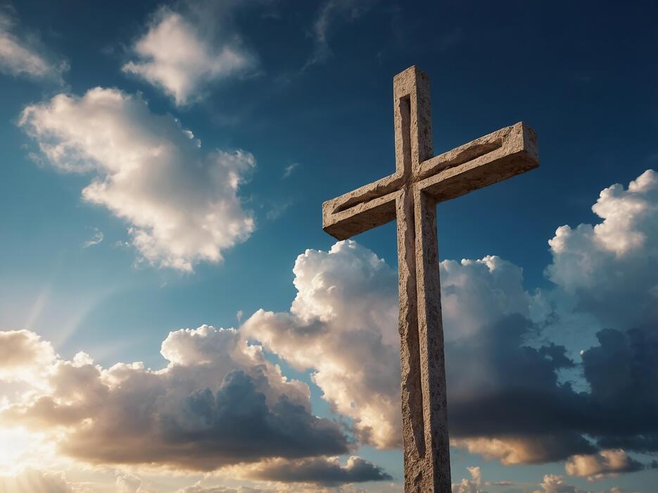 Cross With Clouds Stock Photos, Images and Backgrounds for Free Download