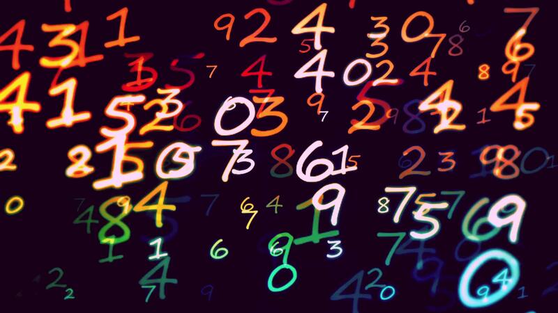 Numbers Counting Up Stock Video Footage for Free Download