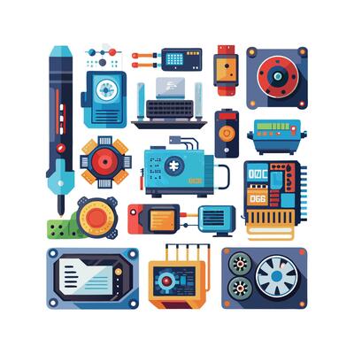 Technology Stack Vector Art, Icons, and Graphics for Free Download
