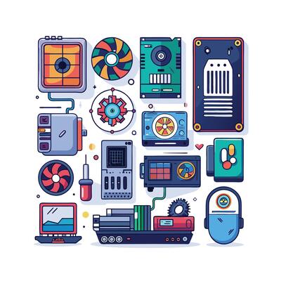 Technology Stack Vector Art, Icons, and Graphics for Free Download