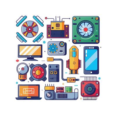 Technology Stack Vector Art, Icons, and Graphics for Free Download