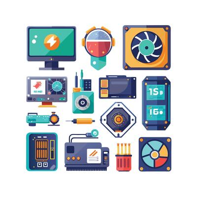 Technology Stack Vector Art, Icons, and Graphics for Free Download