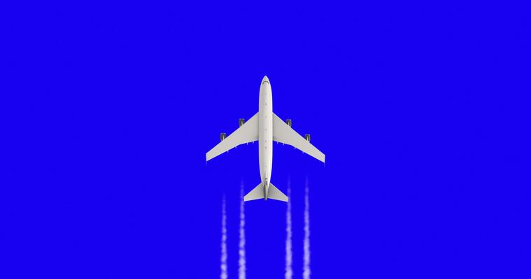 Animated Airplane Stock Video Footage for Free Download