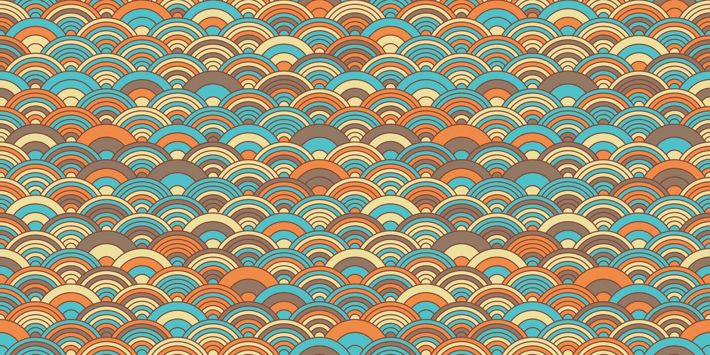 Seamless Wave Pattern Vector Art, Icons, and Graphics for Free Download