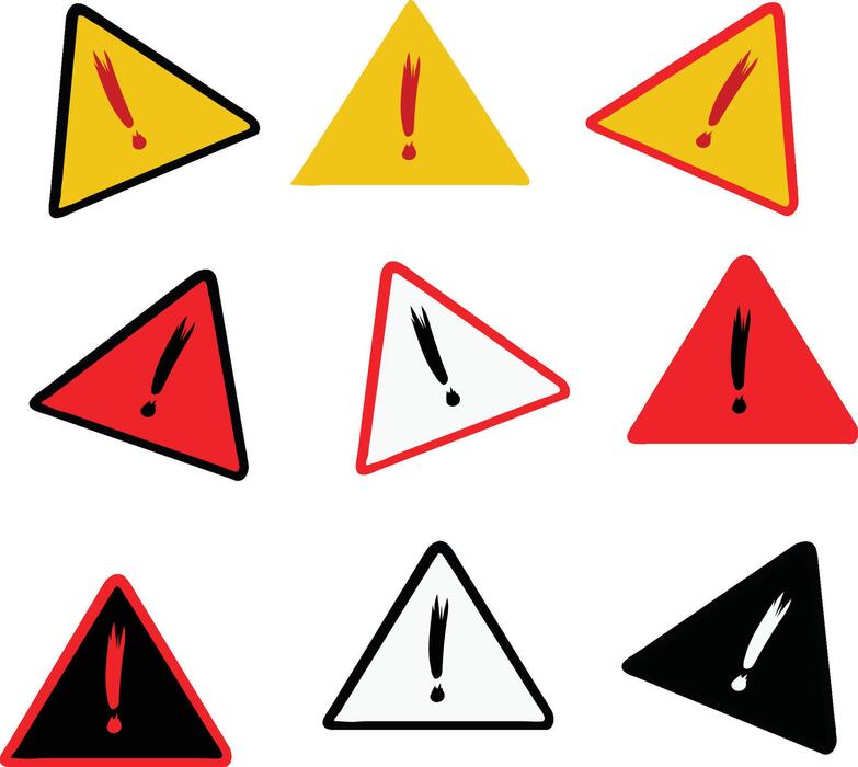 Important Warning Vector Art, Icons, and Graphics for Free Download