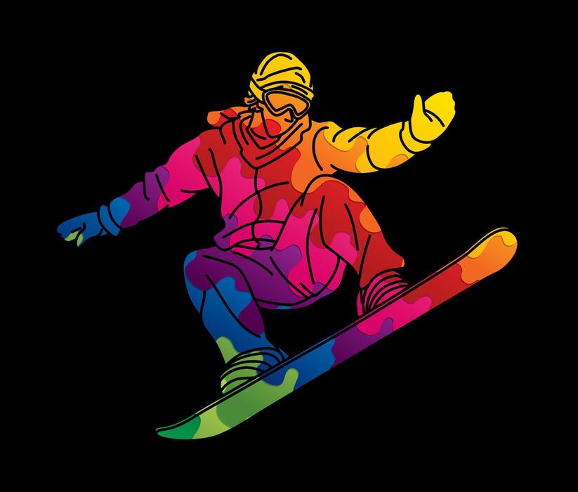 Snowboard Vector Art, Icons, and Graphics for Free Download