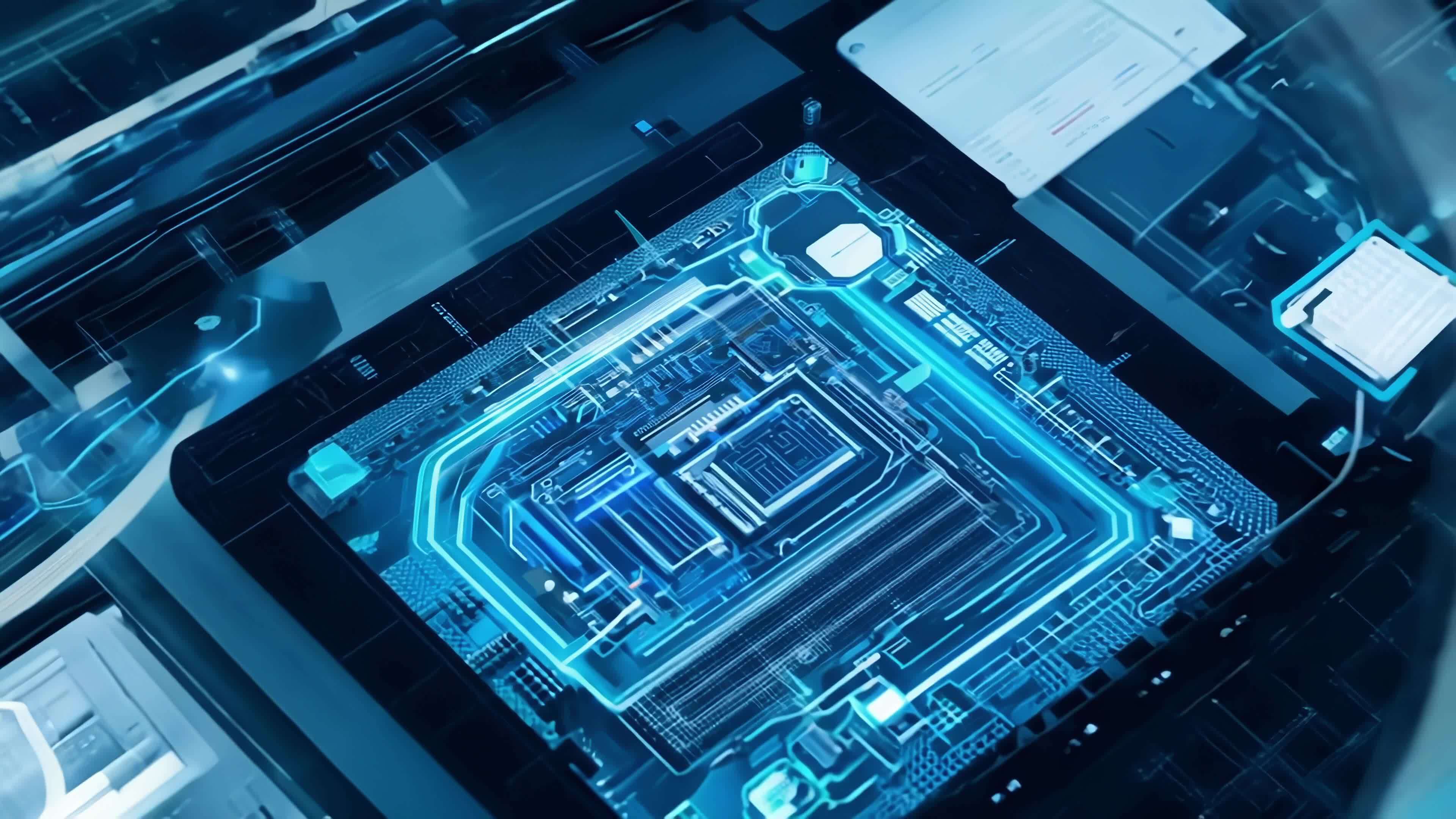 A variety of closeup shots highlighting the integration of artificial ...