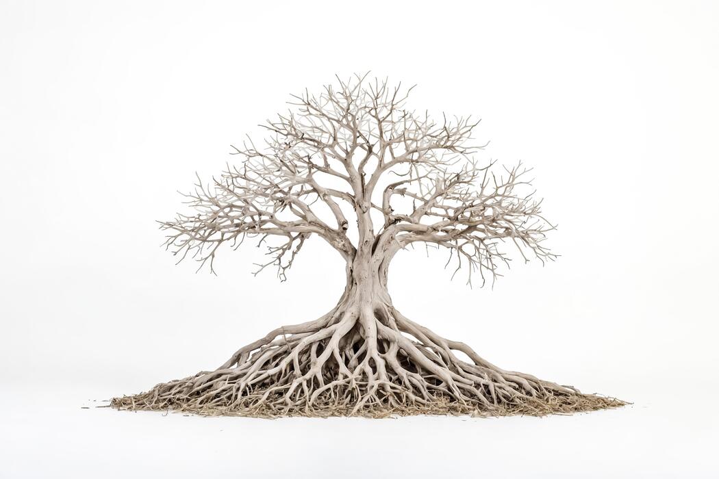 Simple Tree With Roots Stock Photos, Images and Backgrounds for Free ...