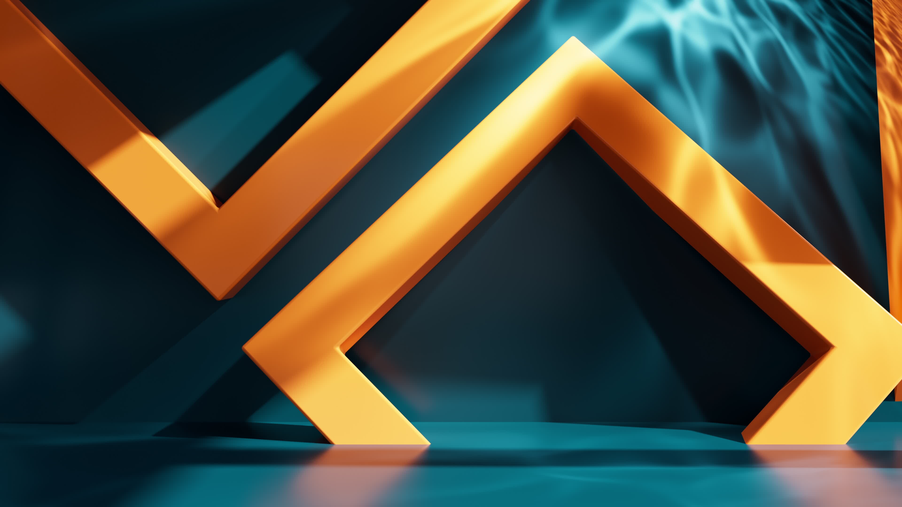 Abstract architecture background, light and shadow, 3d rendering. 47977373 Stock Video at Vecteezy