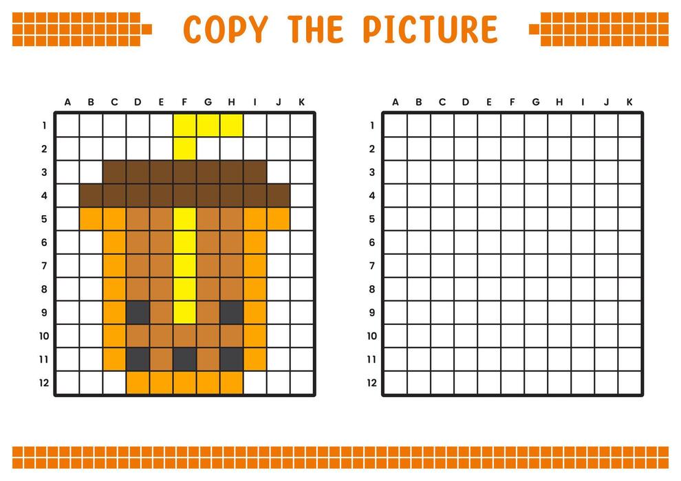 Page 4 | Pixel Art Worksheet Vector Art, Icons, and Graphics for Free ...