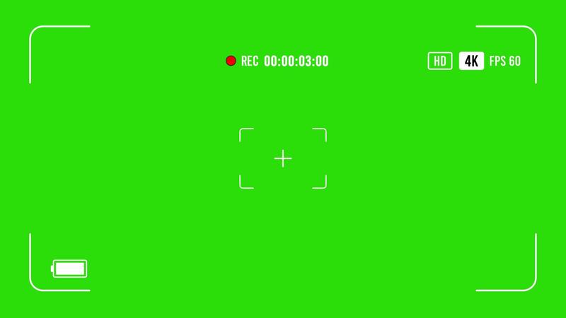 Camera Recording Screen Overlay Camera Viewfinder Recording Overlay On