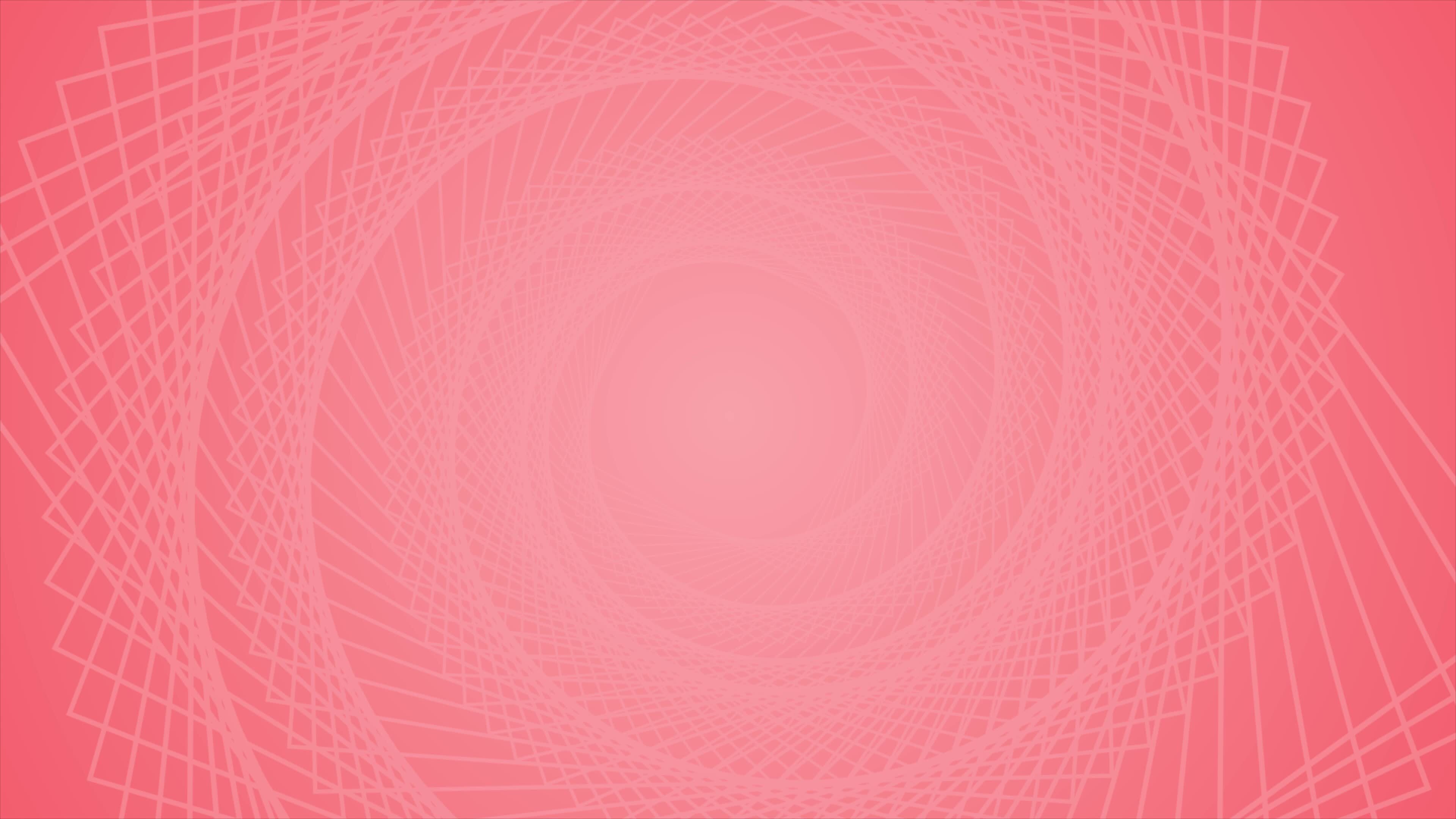 Red Color Complex Pattern Slowly Rotating Tunnel Background Futuristic Loop Able Background