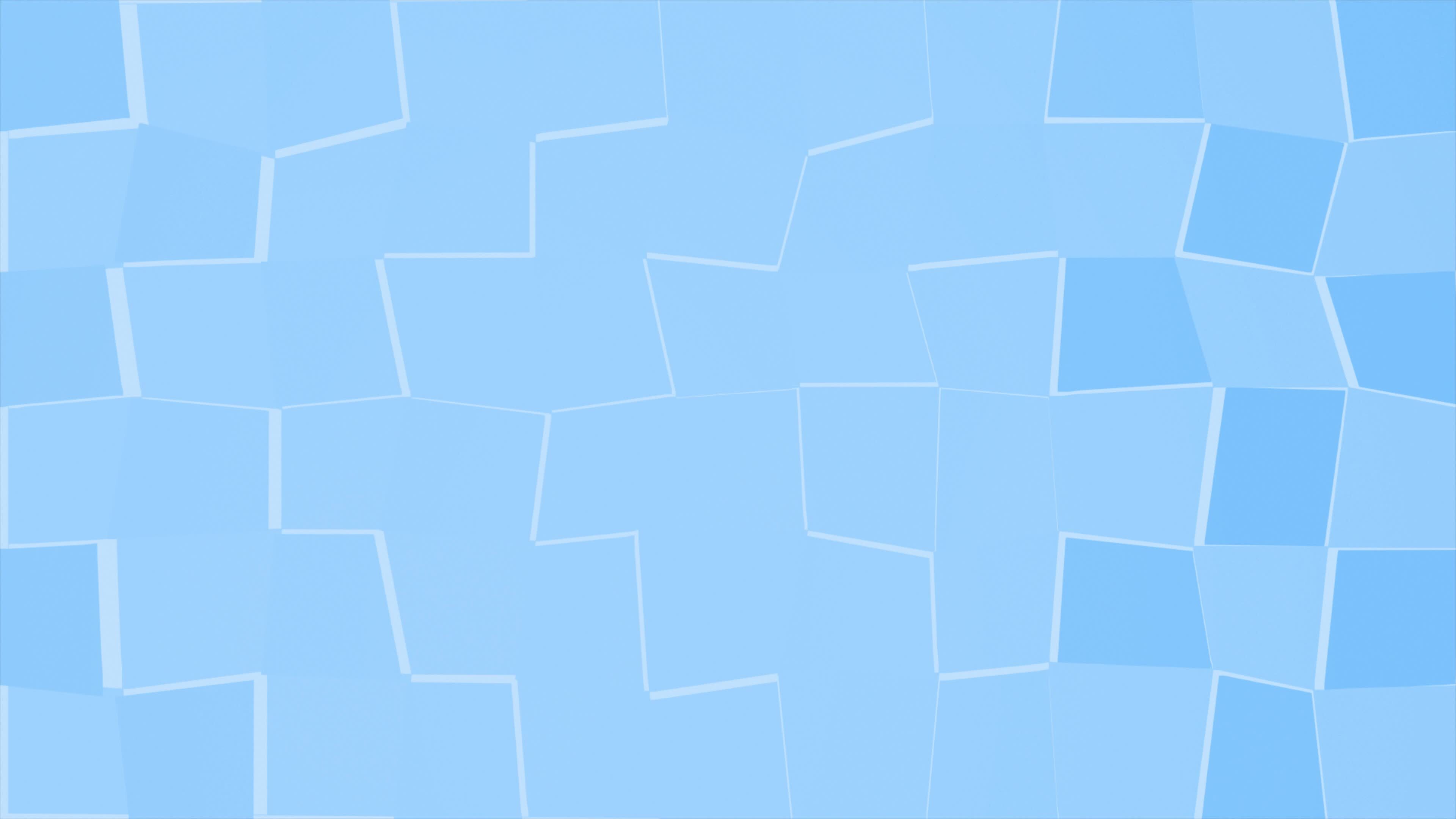 Royal Blue Color Abstract Design Square Box Pattern Geometrical Loop
