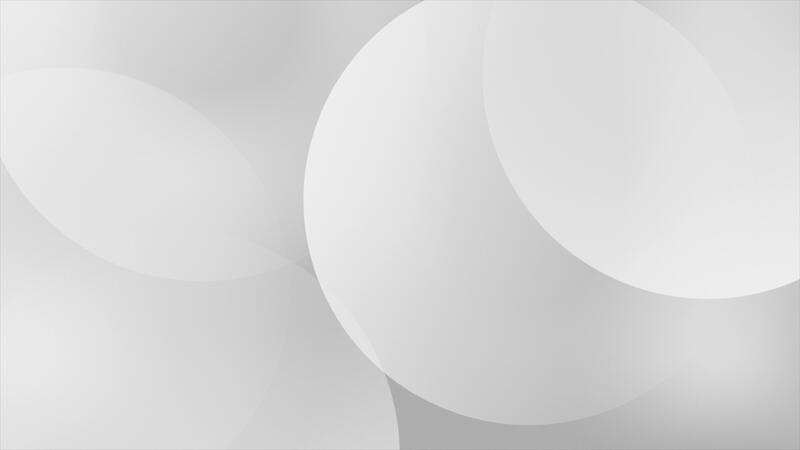 White Color Multiple Circular Shapes Simple And Elegant Futuristic
