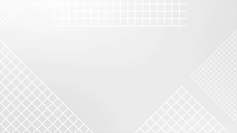 White Color Grid Design Box Pattern Abstract Geometrical Loop Able Futuristic Background