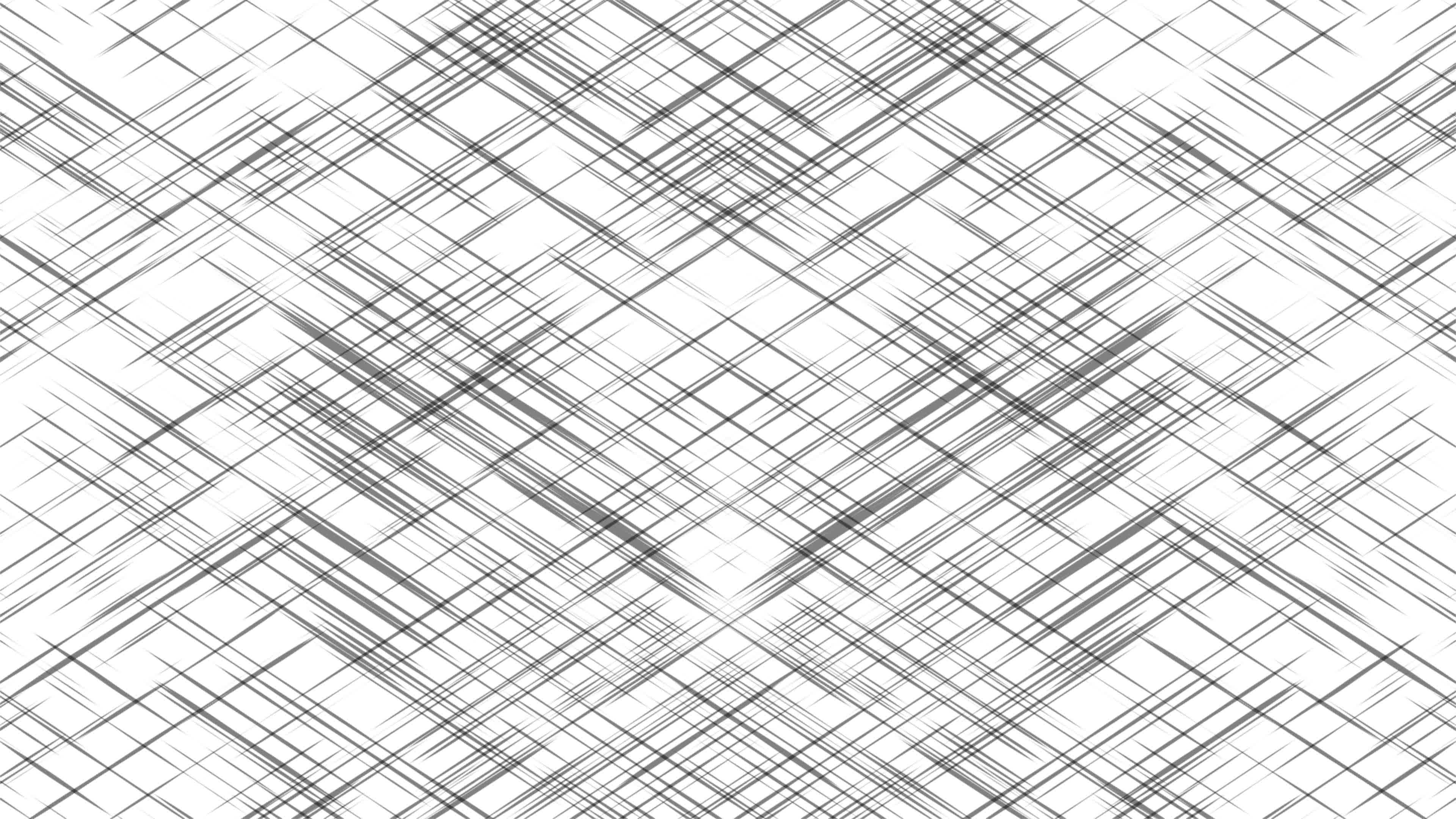 Black Color Criss Cross Lines Complex Pattern Abstract Design