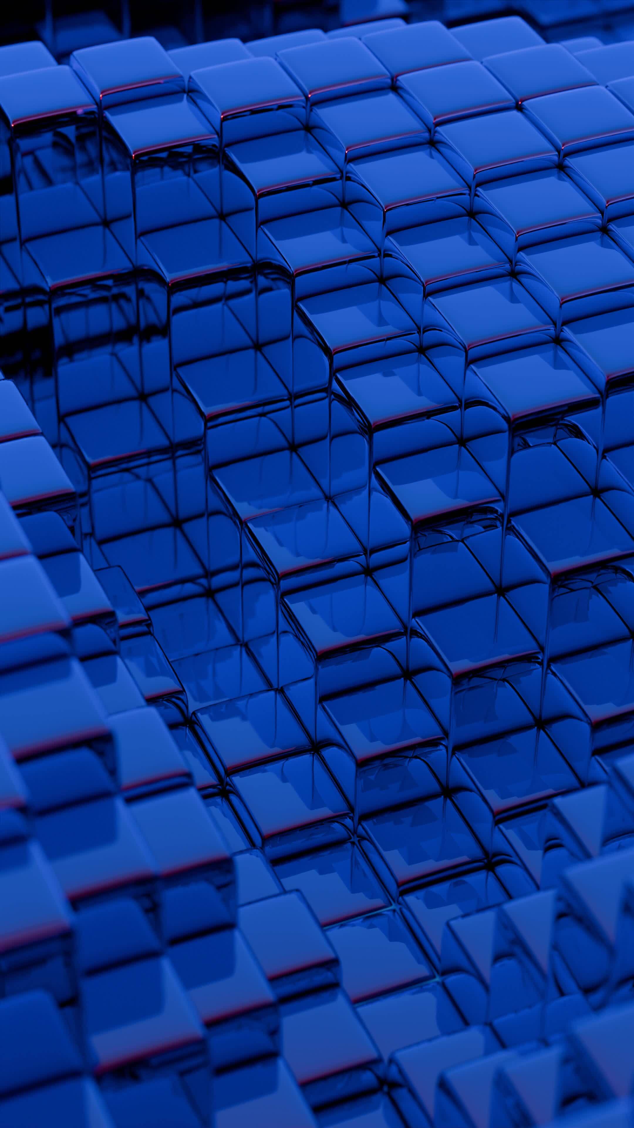 Simplified Blockchain Depicted Through Stylized Geometric Shapes Offering A Modern And Abstract