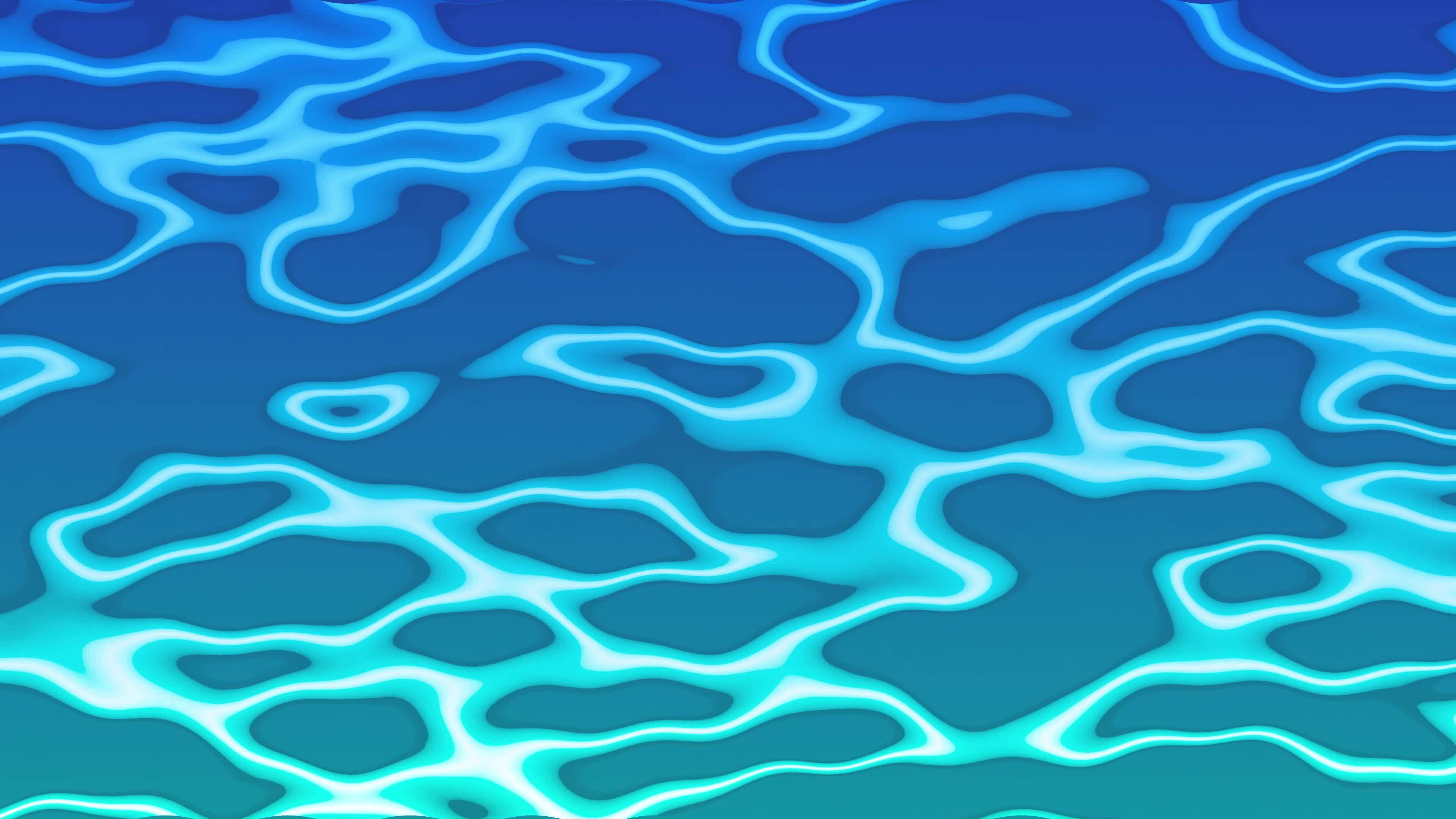 Sea water with texture, graphic animated ocean waves background ...