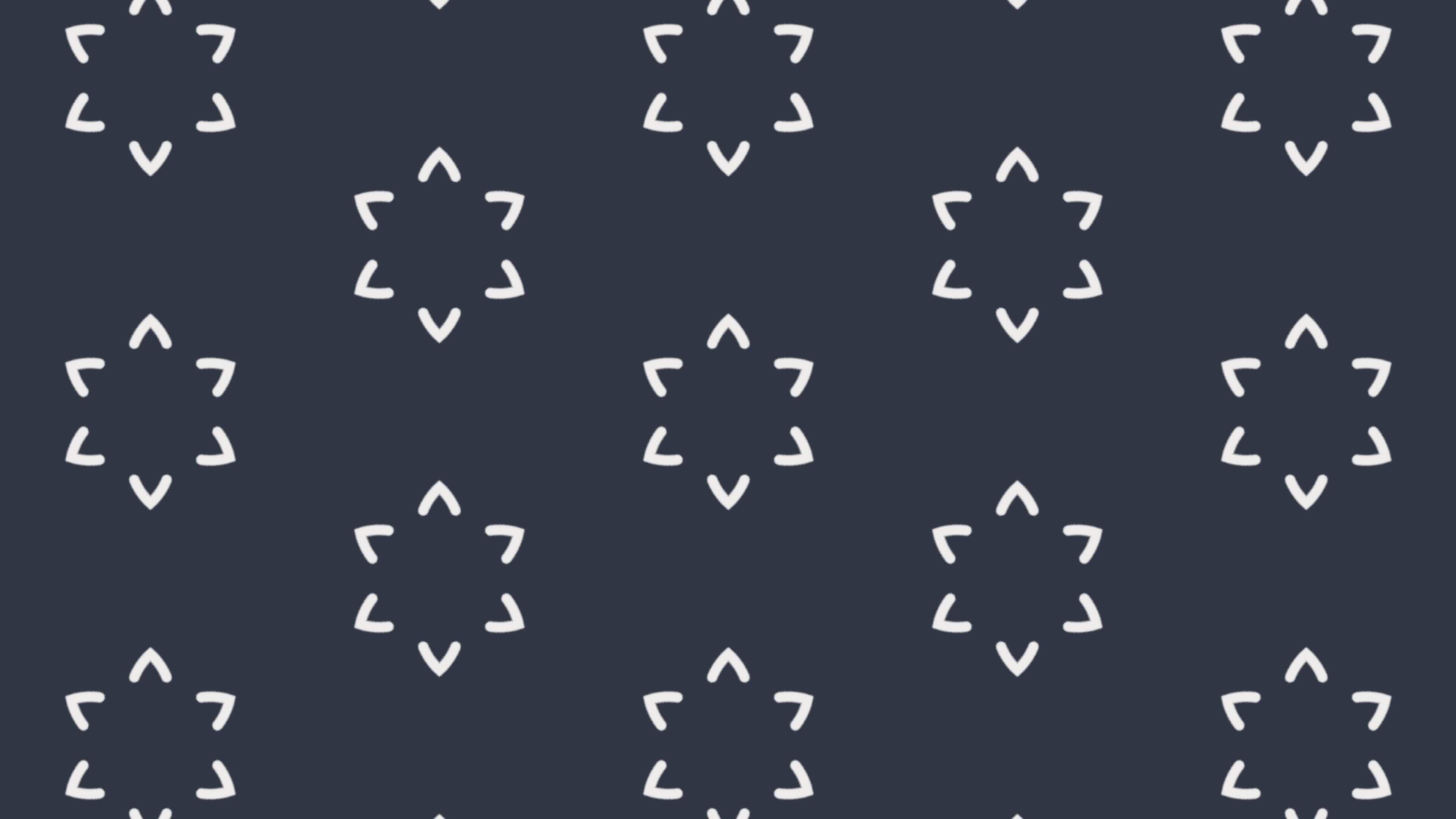 Seamless Loop Animation Of Dark Blue Background With Repeating Pattern