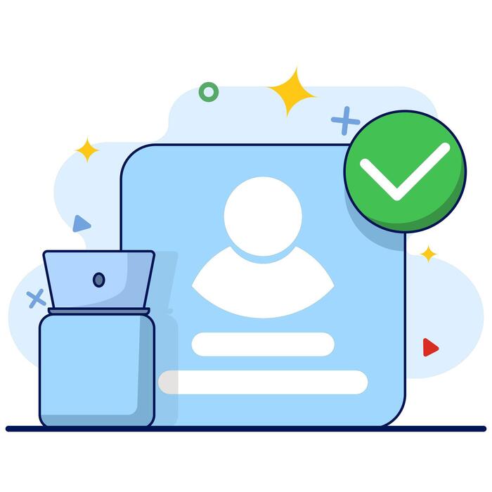 Account Verification Vector Art, Icons, and Graphics for Free Download
